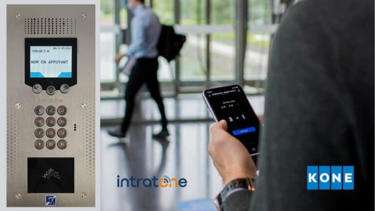 Sécurité dans les immeubles : Kone et intratone allient leurs solutions