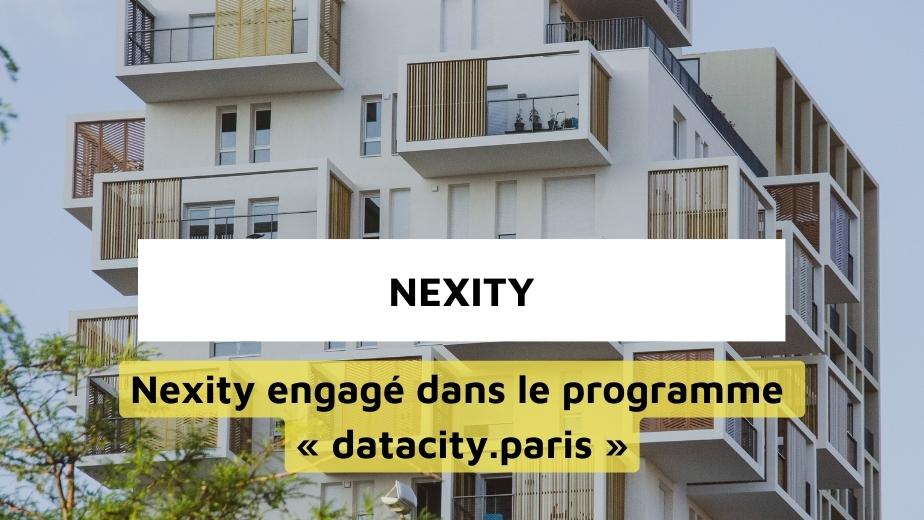 Nexity engagé dans le programme « datacity.paris